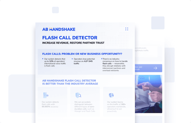 Flash Call Detection and Prevention Solution | AB Handshake